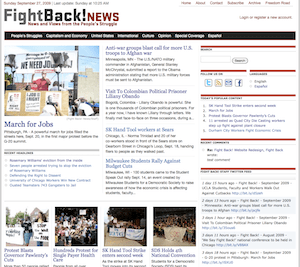 Fight Back! News launches new website | The Marxist-Leninist