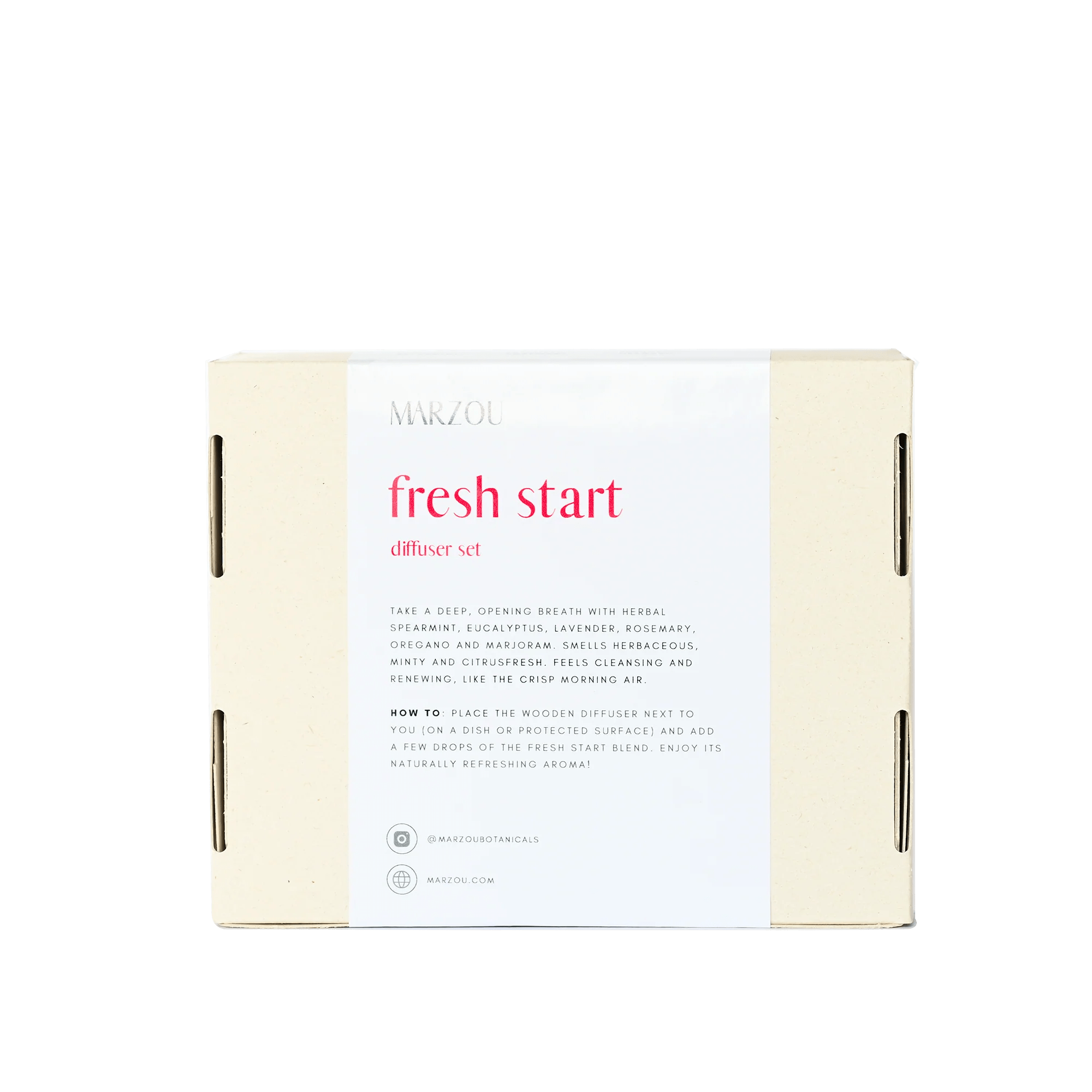 Fresh Start Diffuser Set Marzou