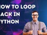 How To Loop Back To The Beginning Of A Program In Python