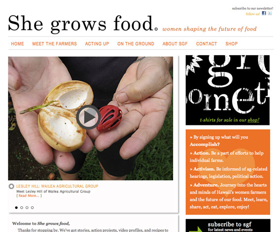 She grows food – Mascot Theory