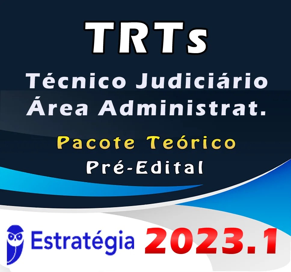 TRTs 2023 Pos dital Curso Concurso Preparatório