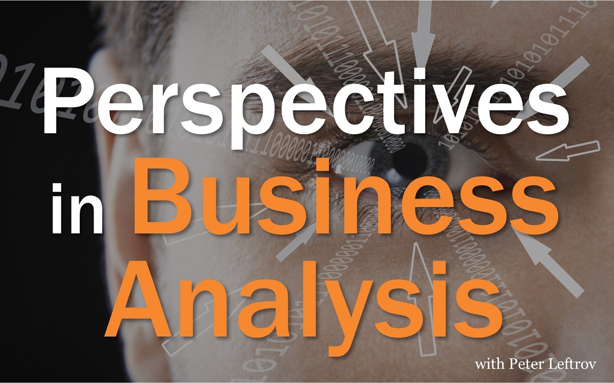 Using Perspectives in Business Analysis