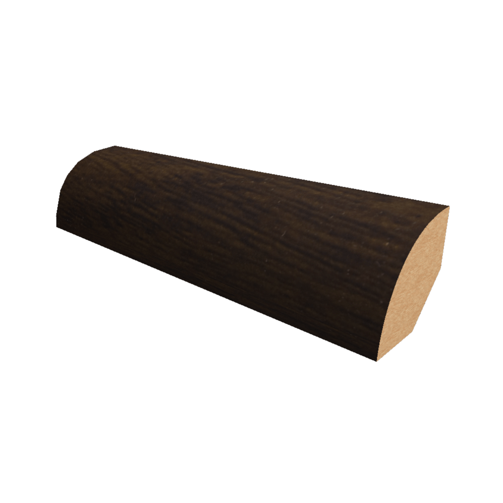 Quarter Round Laminated Walnut - Masters Building Products