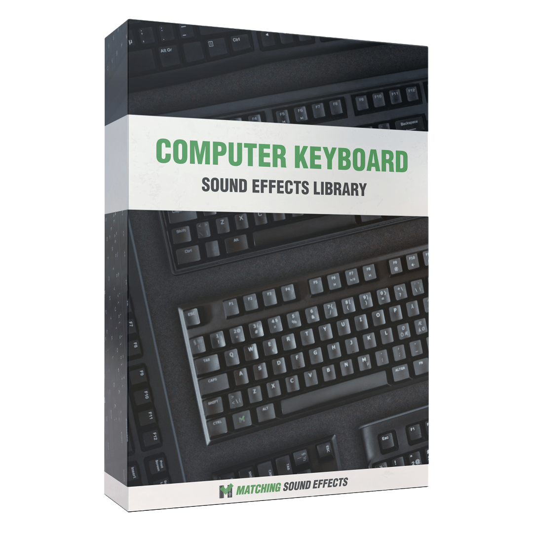 Computer Keyboard SFX Library – Matching Sound Effects