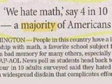Newspaper Math Fail Math Fail