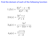 How To Find The Domain Of A Function K 12 Math Problems