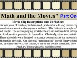 Math And The Movies Resource List
