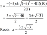 Quadratic Equations With Complex Solutions Mathbitsnotebook A2