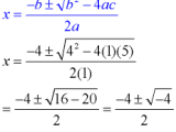 Quadratic Equations With Complex Solutions Mathbitsnotebook A2