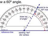Plotting Points Using A Protractor