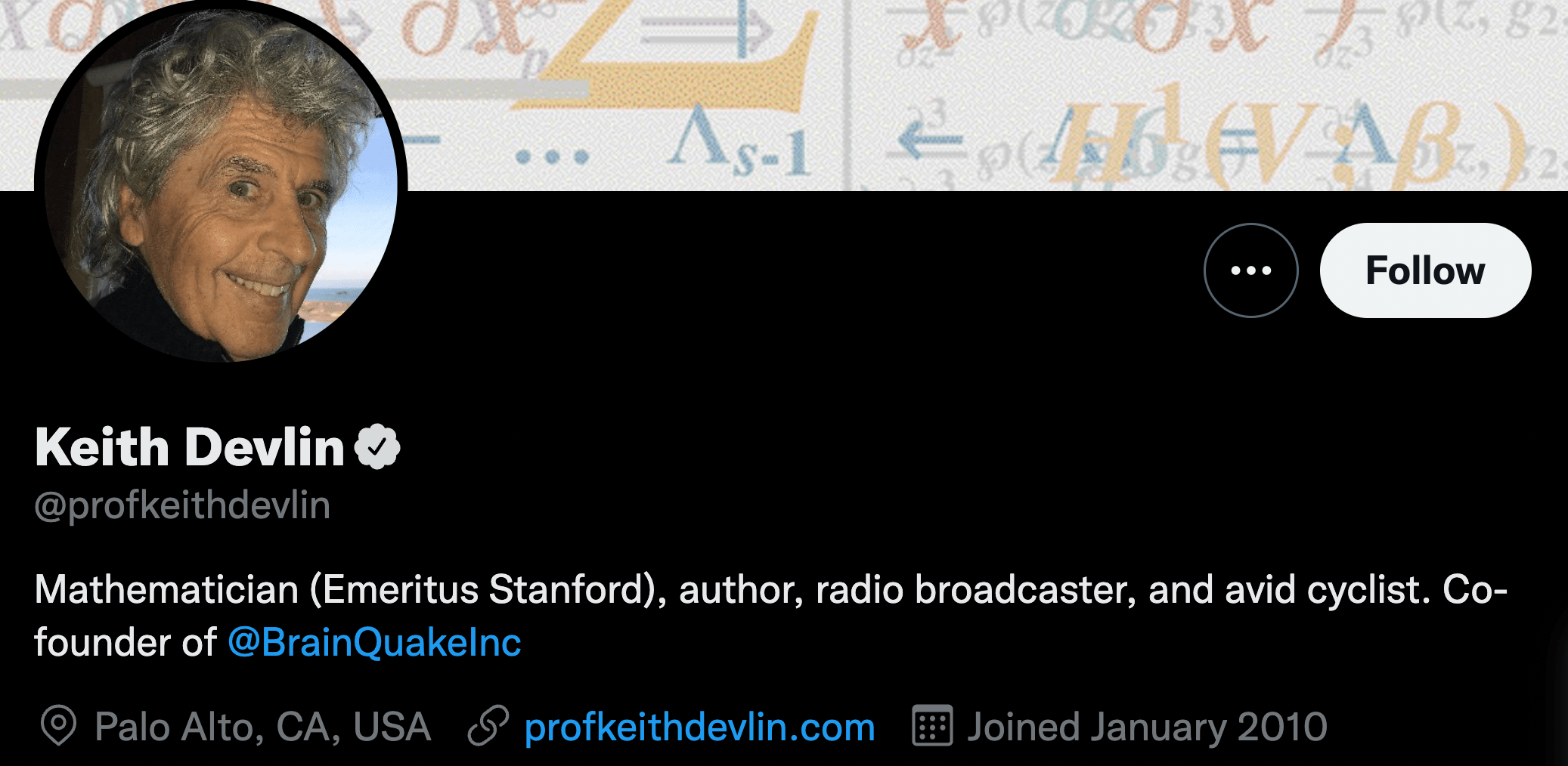 Keith Devlin and His Struggle with Maths Non-Experts – BAD MATHEMATICS