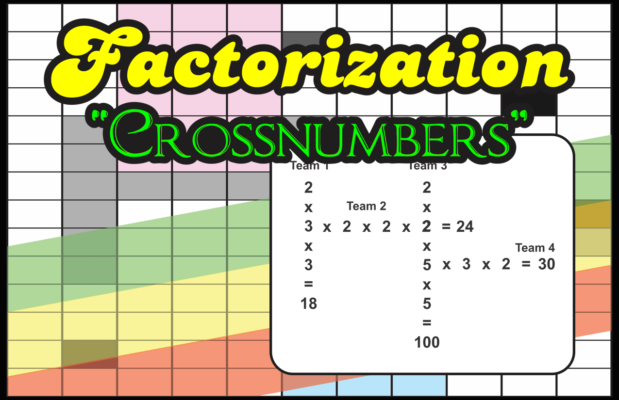 The Art of Learning Factorization with “Crossnumbers”: An Engaging, Fun ...