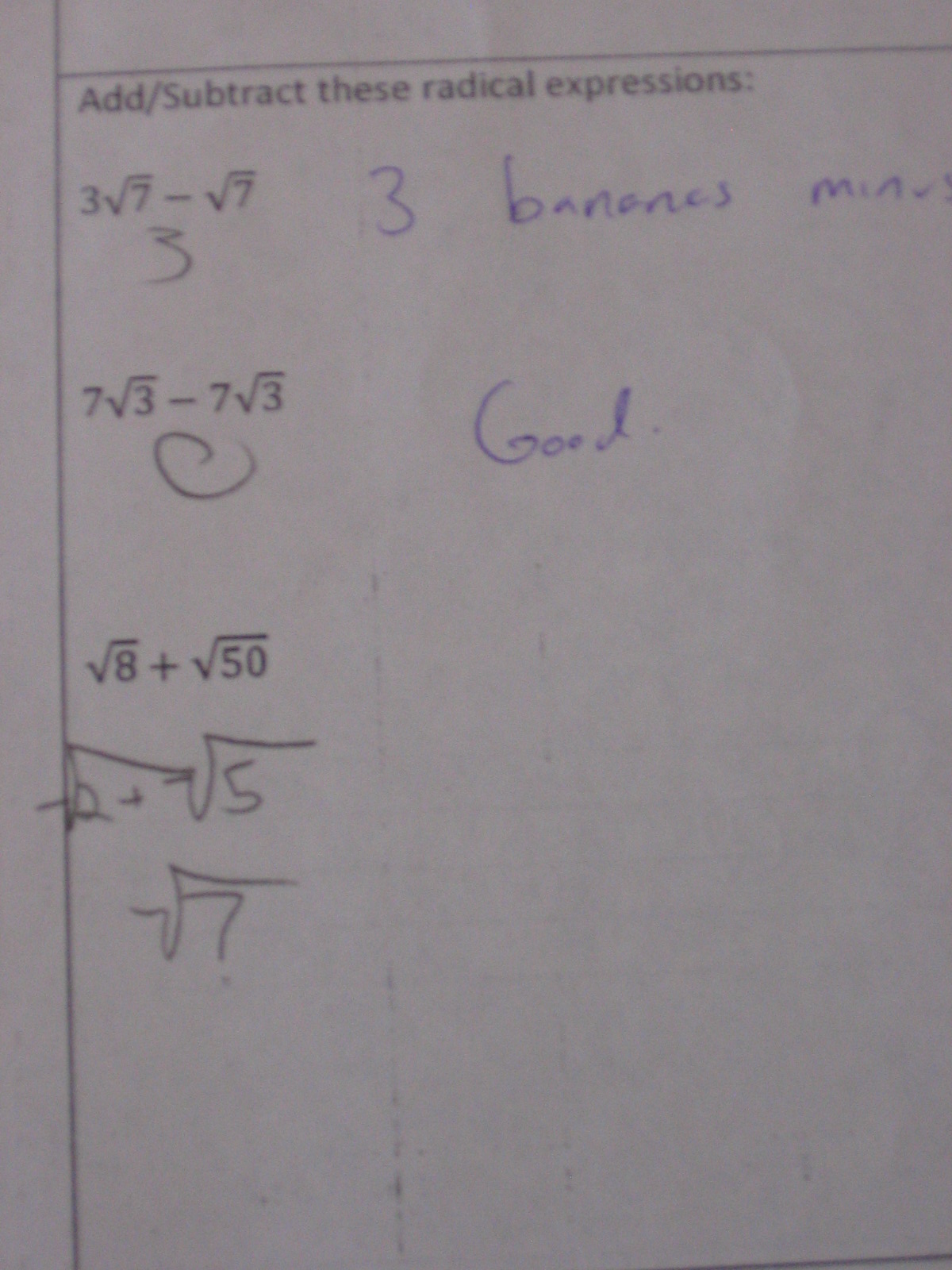 The Real Number System – Math Mistakes