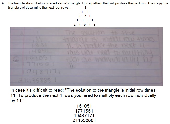 Pascal’s Triangle and Pattern Finding – Math Mistakes