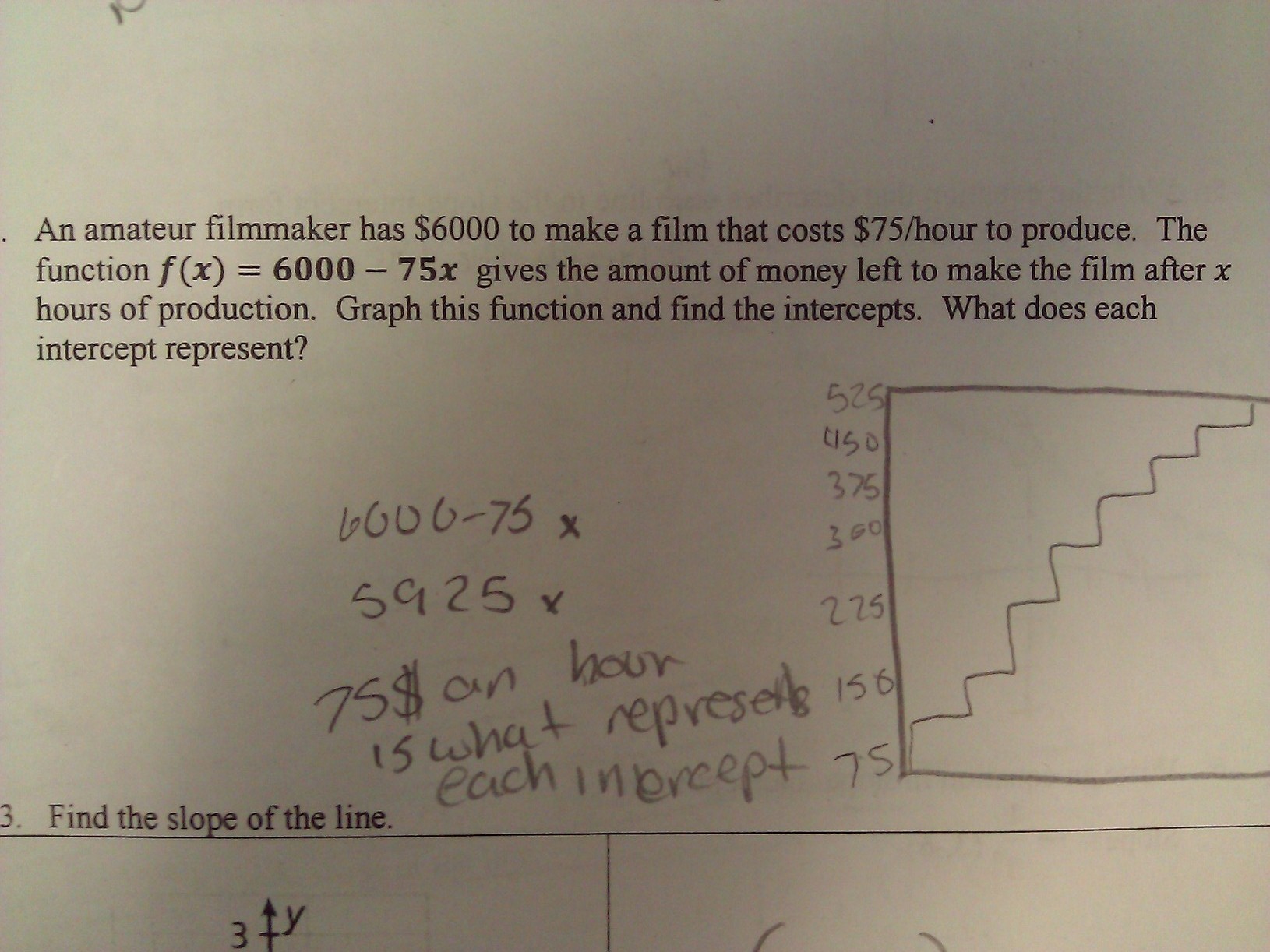 Linear Modeling and Graphing – Math Mistakes