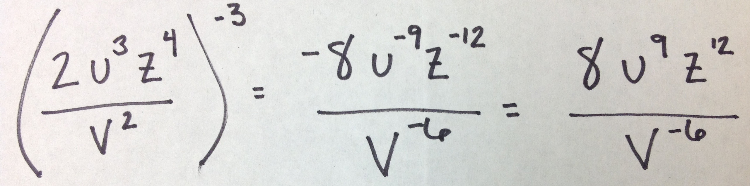 Seeing Structure in Expressions – Math Mistakes