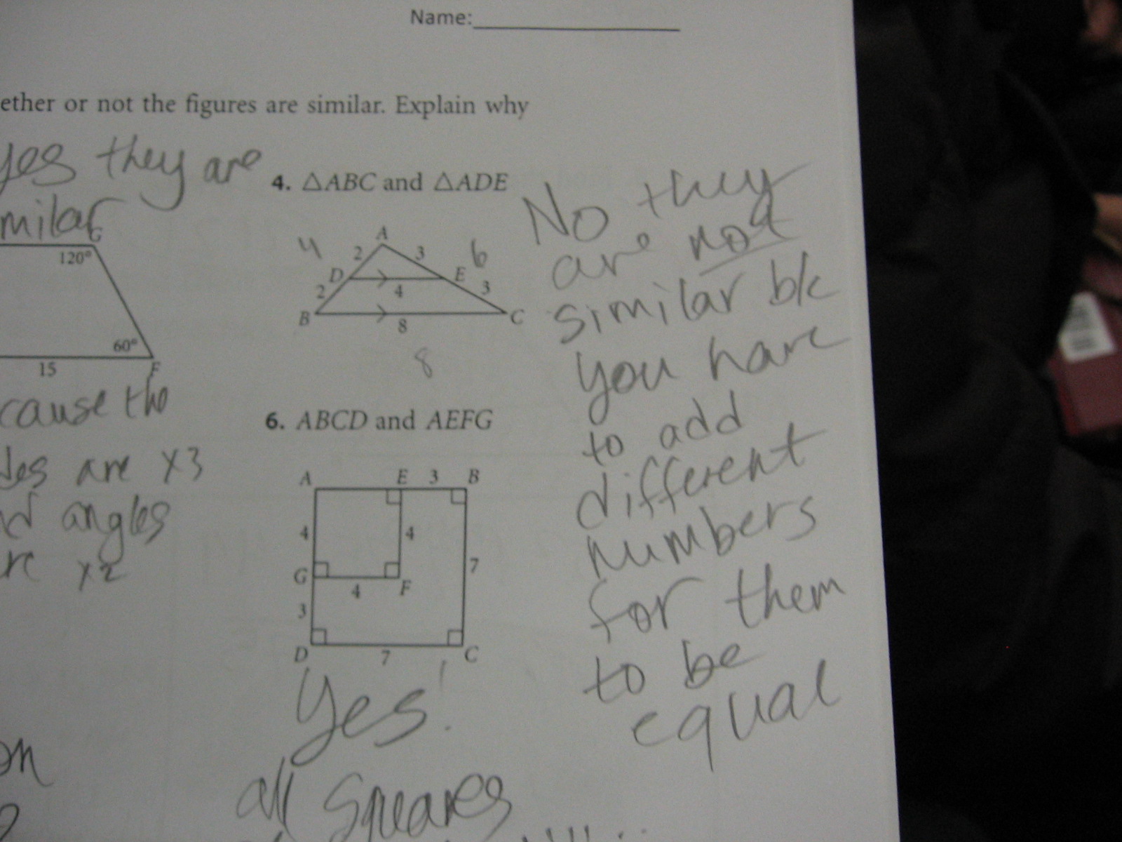 Similarity, Right Triangles and Trigonometry – Math Mistakes