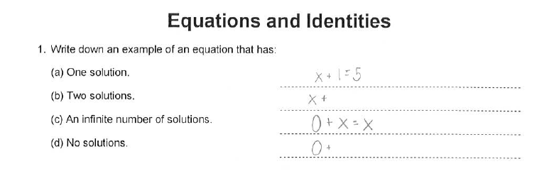 Seeing Structure in Expressions – Math Mistakes