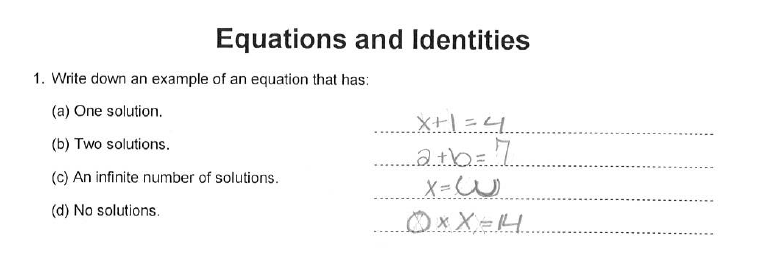 Reasoning with Equations and Inequalities – Math Mistakes