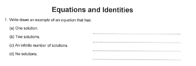 Seeing Structure in Expressions – Math Mistakes