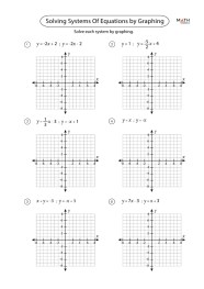 Solving A System Of Equations Worksheet Printable Word Searches