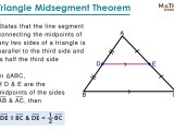 Midsegment Of A Triangle Formula Theorem Proof Examples