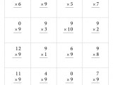 Multiplication By 9 Worksheets Math Monks