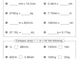 Metric Conversion Practice