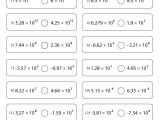 Scientific Notation Worksheets Math Monks