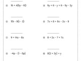 Simplifying Expressions Worksheets Math Monks