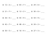 Division Worksheets Math Monks
