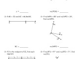 Segment Angle Addition Worksheets Math Monks