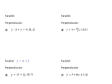 Writing Equations Of Parallel And Perpendicular Lines Worksheets Math