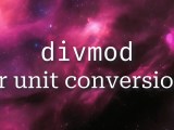 Divmod For Unit Conversions Mathspp
