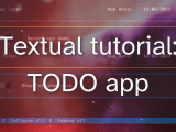 Textual Tutorial Build A Todo App In Python Mathspp