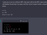 Running Python Inside Chatgpt Mathspp