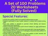 Multiplication Word Problems For 4th Grade Best E Books Mathematics