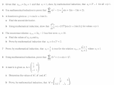 9231 Fp1 Induction Maths With David
