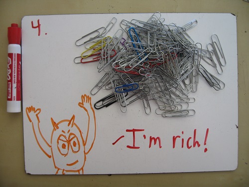 20 Easy Steps for Trading Up from a Paper Clip to a House – Math with ...