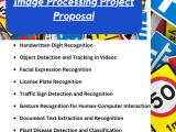 Image Processing Project Proposal Ideas