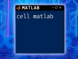 Cell Array Matlab A Quick And Easy Guide