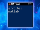 Mastering Errorbar Matlab For Precise Data Visualization