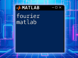 Fourier Transform In Matlab A Quick Guide