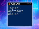 Matlab Logical Operators Explained Simply