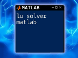 Mastering The Ode Solver In Matlab A Quick Guide