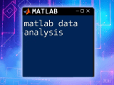 Mastering Matlab Data Analysis A Quick Guide