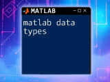 Matlab Data Types Explained A Quick Guide