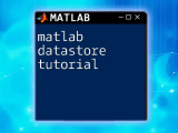 Matlab Data Types Explained A Quick Guide