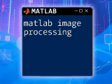 Master Matlab Picture Processing In A Snap