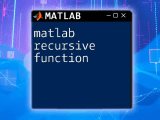 Mastering Matlab Recursive Function With Ease